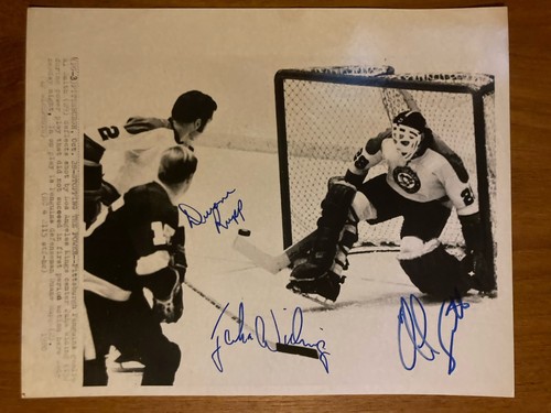 Al Smith Duane Rupp Penguins Juha Widing Kings Signed Photo X3 JSA | eBay