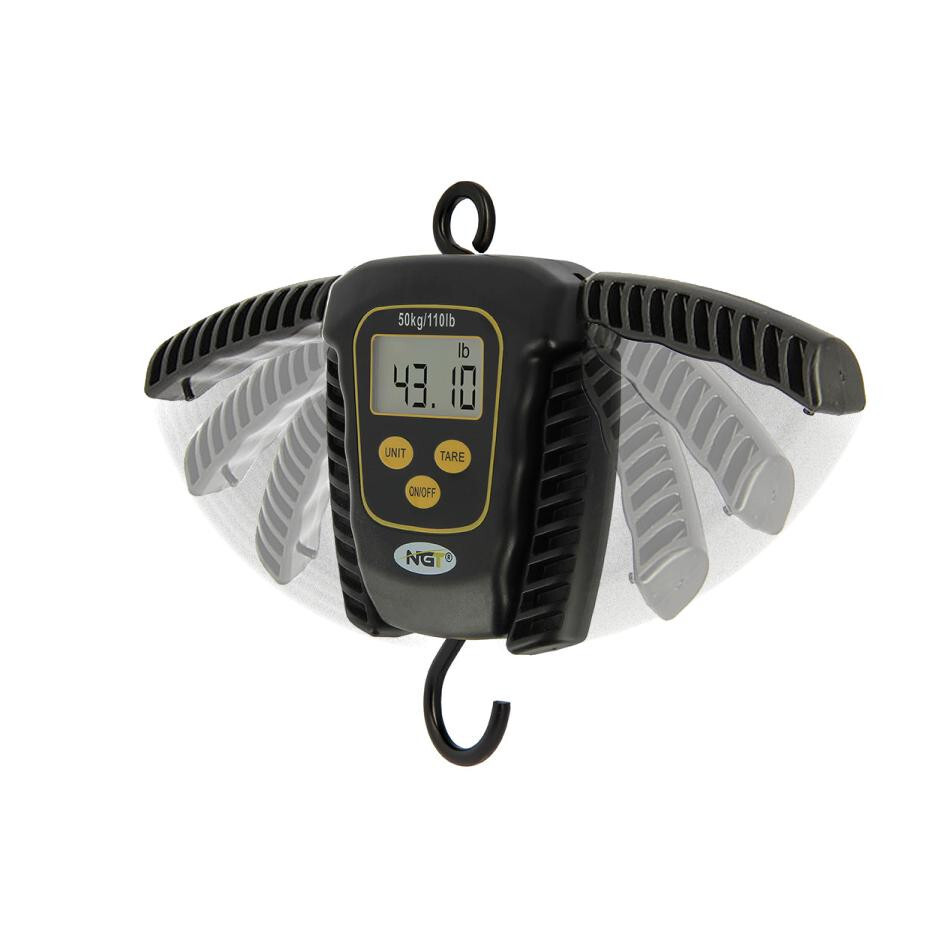 NGT Fishing Scales Dynamic Digital Weighing Carp - Weigh Up to 50kg ...