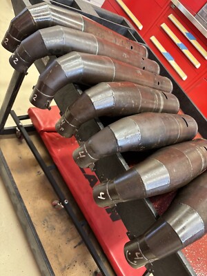 Horstman RLV Exhaust Pipe Komet Piston port HPV KPP KPV 100cc Kart ...