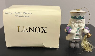 LENOX China 2006 Merry Monarch Nutcracker Christmas Tree Holiday ...