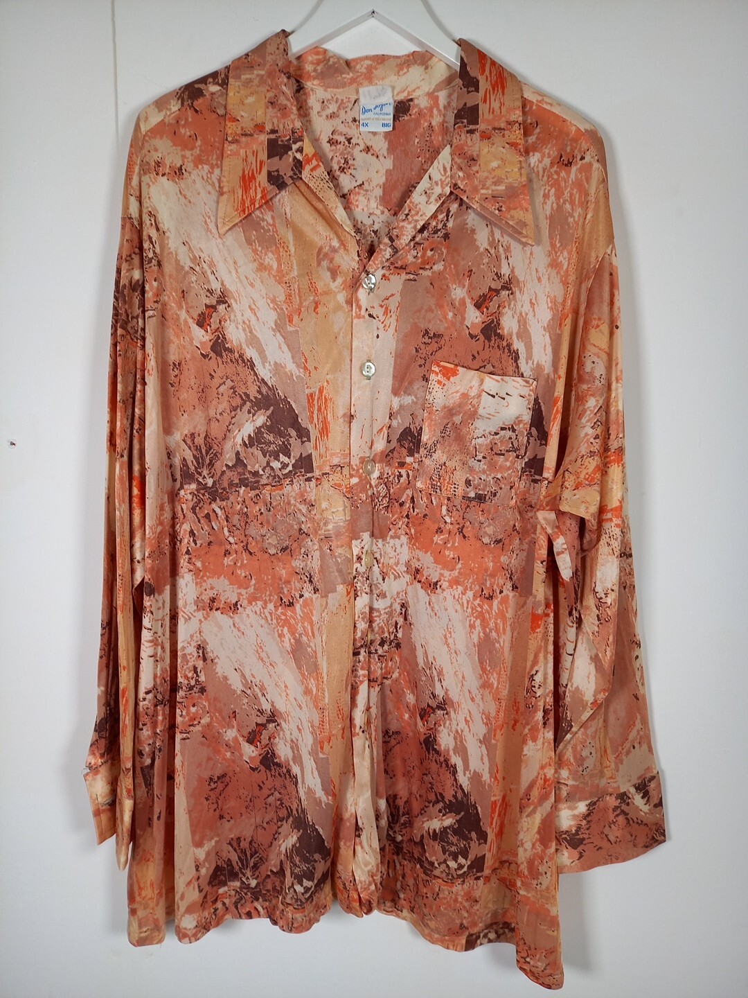 RARE Vintage Don Loper Duke Of Hollywood 4X Big Shirt - Gem