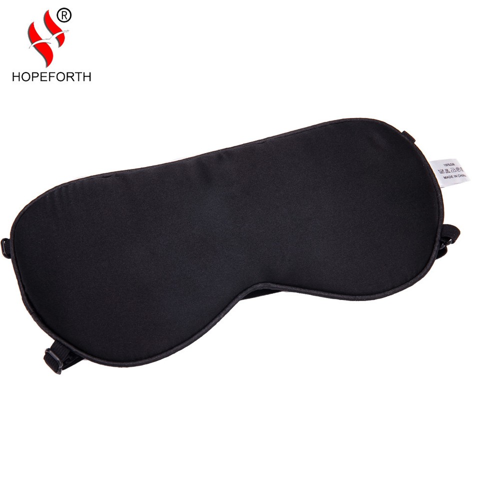 Sleep Mask Sleeping Masks 2 Straps Natural Silk Snoring Super Smooth ...