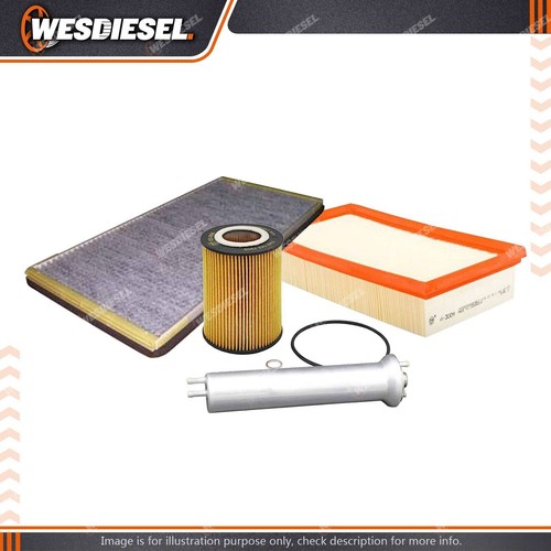Sakura Filter Kit Oil Air Fuel Cabin for BMW X5 E53 M54B30 6Cyl 3.0L ...