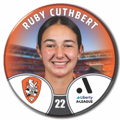 LIBERTY A-LEAGUE - BRISBANE ROAR - CUTHBERT, Ruby | eBay Australia