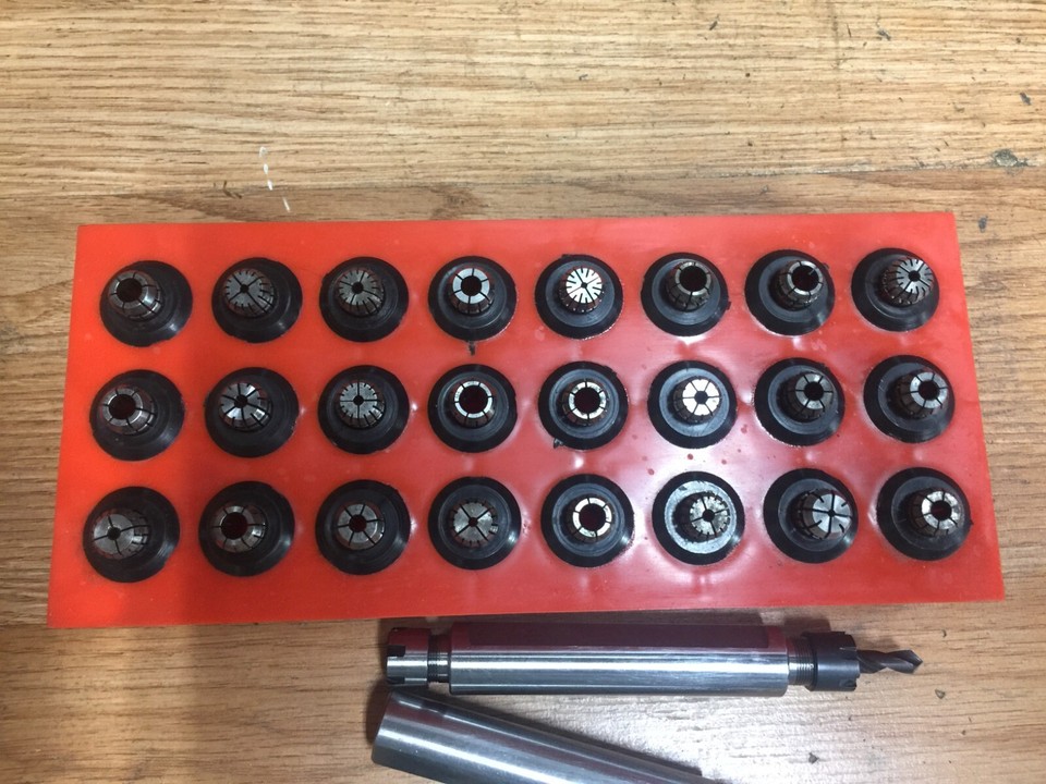 LOT OF 3 REGO FIX COLLET TOOL HOLDERS ER11 W/ 3/4 SHANK+ COLLETS | eBay