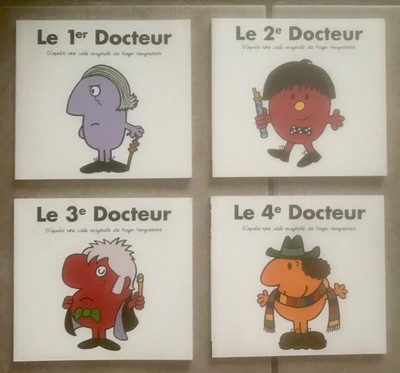 Rare ! Lot de 4 Monsieur Madame DOCTOR WHO (Dr 1 à 4) | eBay