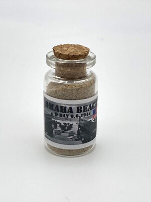 "Omaha Beach" D-day Landing, Normandy, Operation "Overlord" Sand from ...