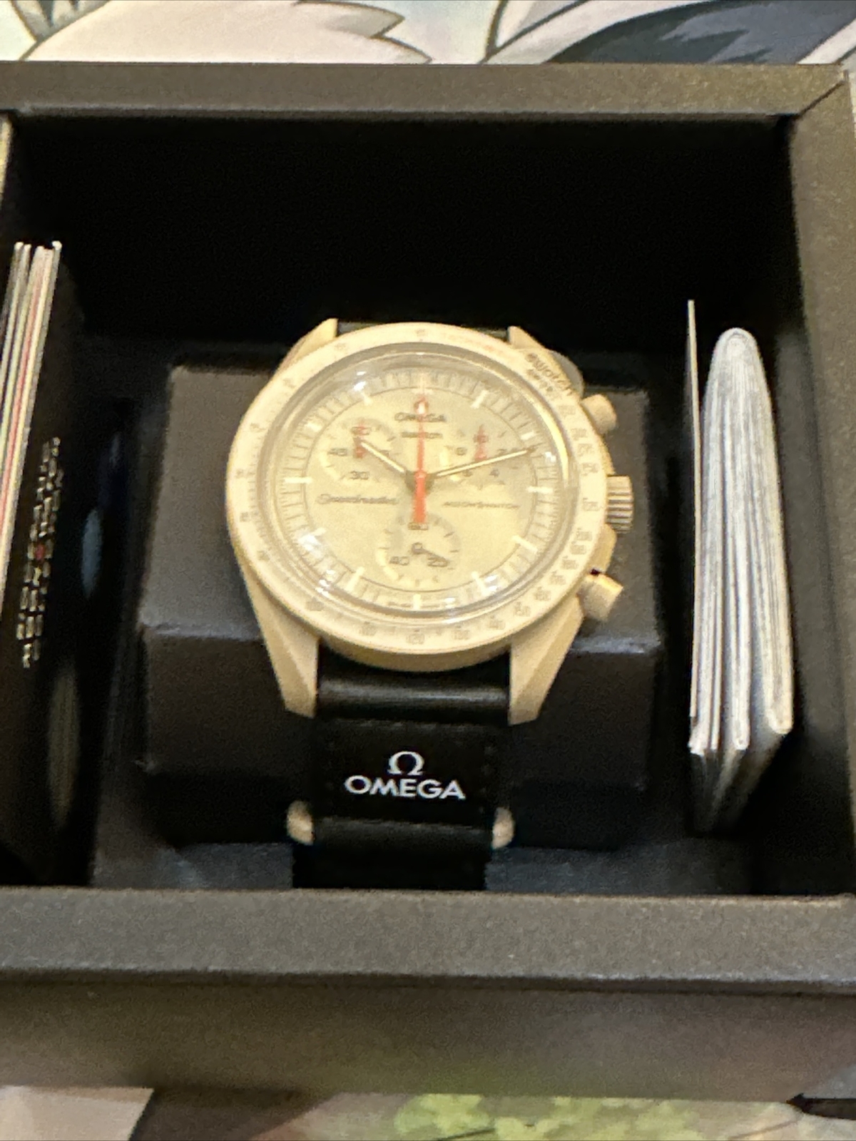 SWATCH X OMEGA BIOCERAMIC - MOONSWATCH MISSION TO JUPITER CON SCONTRINO ...