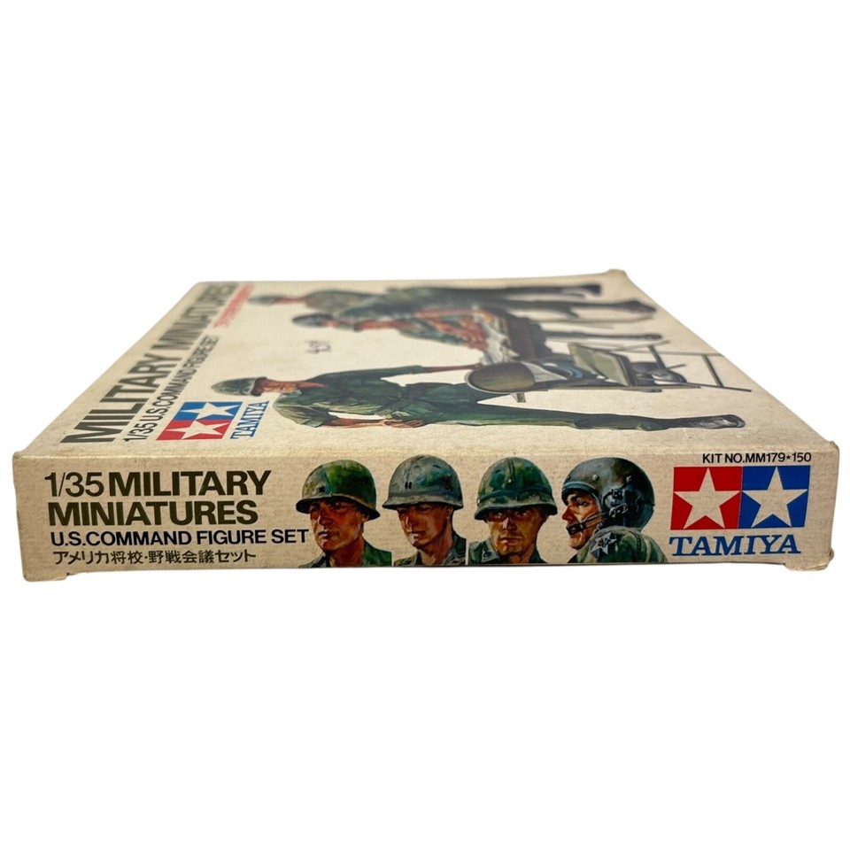 Tamiya US Command Figure Set 1/35 Scale Model Kit Japan Open Box | eBay