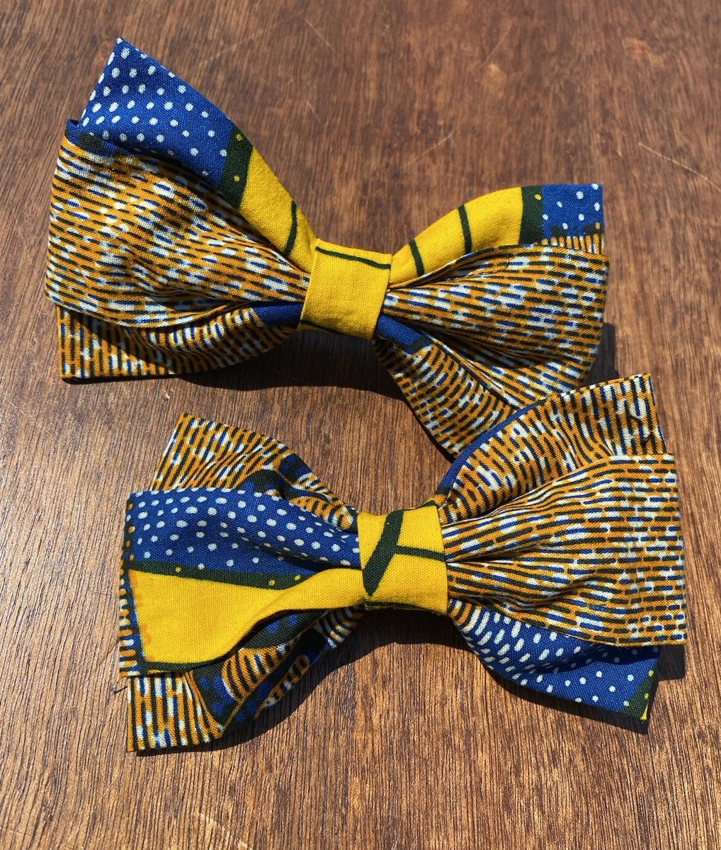 Africa Bow Designs 🔥NO SEW: African Print Bow Tie From Scratch