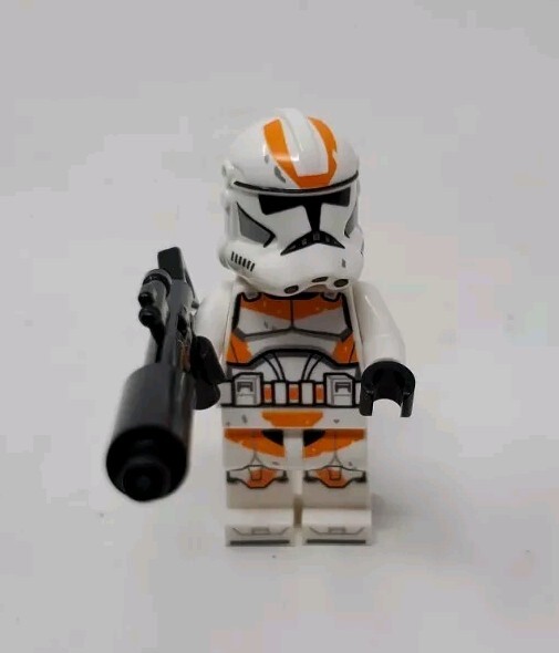 LEGO Star Wars 212th Orange Clone Trooper w/Sniper Blaster Minifigure ...
