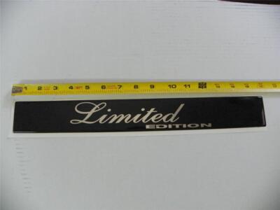 Silver & Black Limited Edition Golf Cart Club Car Front Body Emblem ...