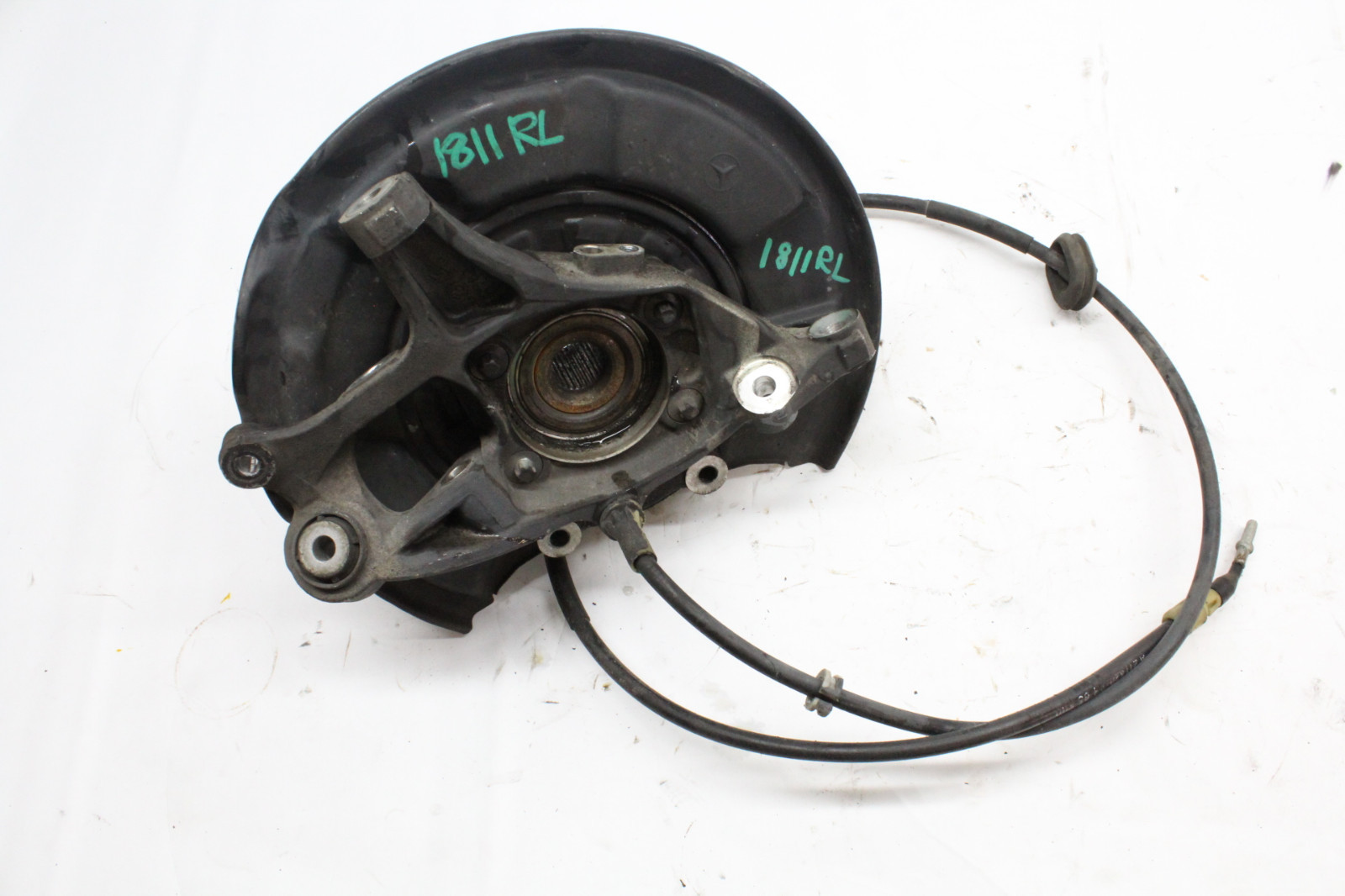 2007 MERCEDES E350 E500 SUSPENSION REAR LEFT SPINDLE WHEEL HUB 03 04 05 ...