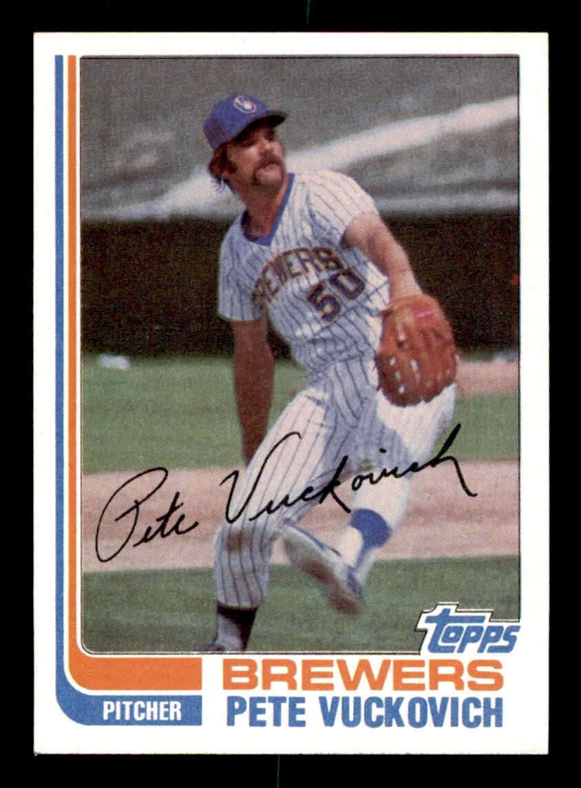 1982 Topps Baseball #643 Pete Vuckovich EX/MT or Better *aa1 | eBay