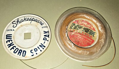 Lot Of 2 Vintage Fishing Line Spools | eBay