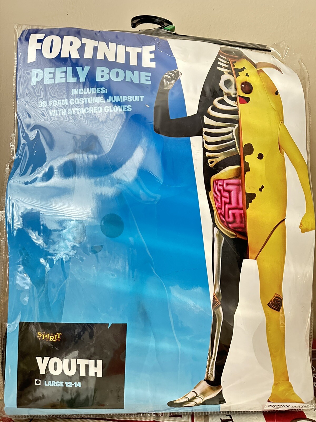 01700764 Spirit Halloween Fortnite Youth Peely Bone Costume Youth X ...