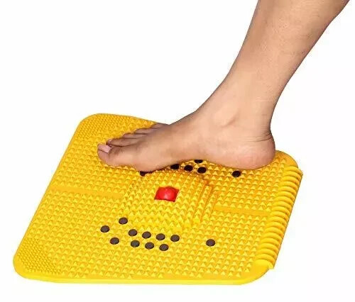Acupressure Magnet Powermat Pyramid Massager Mat Pain Relief Therapy ...