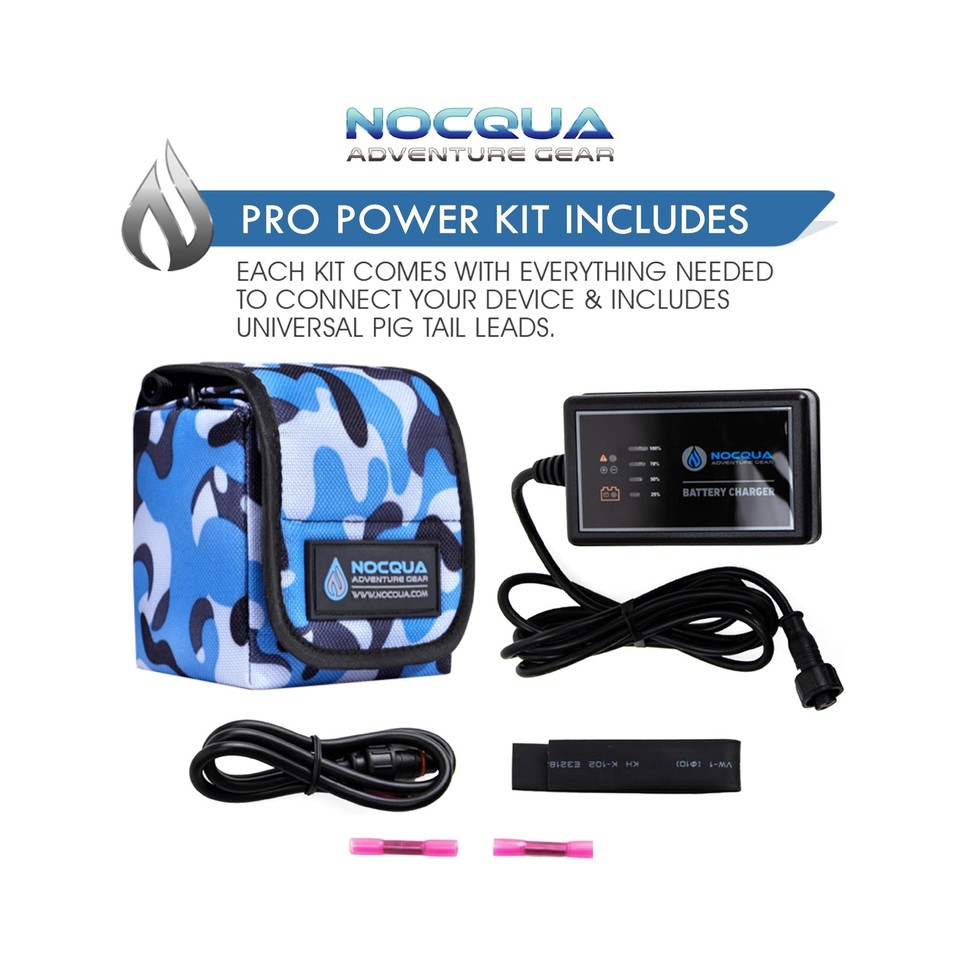 Pro Power Water-Resistant Battery and Charger Kit - Compatible with GPS ...