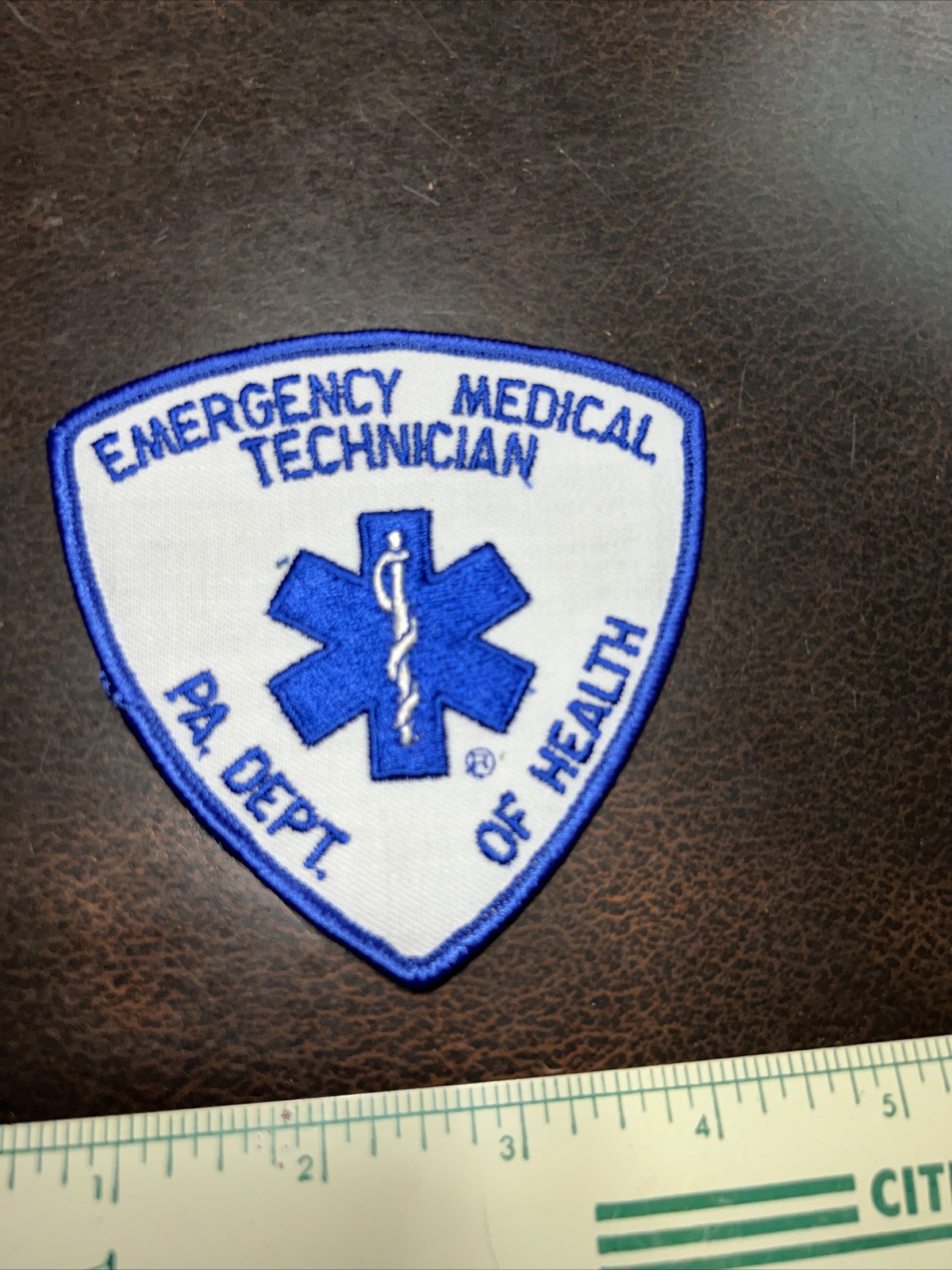 Vntg Pennsylvania EMT Emergency Medical Technician Fire Department ...