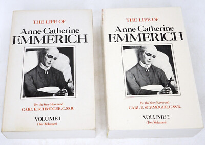 THE LIFE OF ANNE CATHERINE EMMERICH, NEW 2 VOLUME SET, NEW 1997 TAN ...