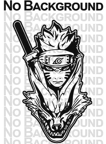 Naruto Uzumaki Anime Kurama Car Truck Wall Window Vinyl Sticker Decal ...