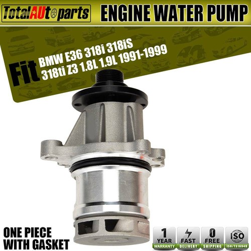 Engine Water Pump with Gasket for BMW E36 318i 318ti 318is Z3 91-99 ...