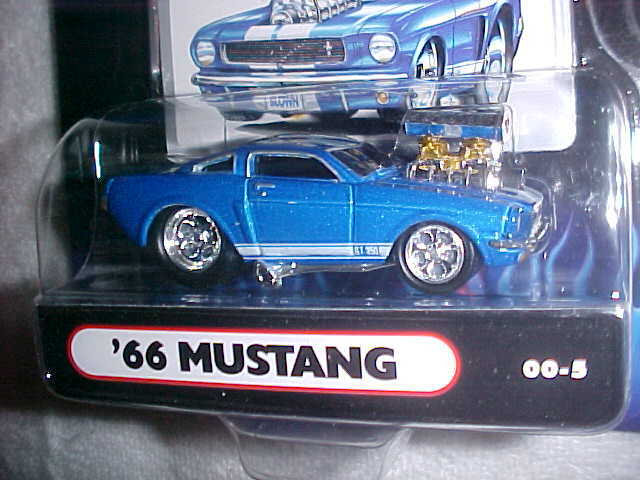 MUSCLE MACHINES "66 MUSTANG" VHTF NEW DIE CAST MUSCLE CAR W/BLOWER | eBay