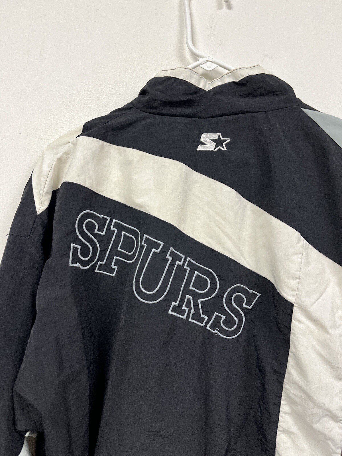 Vintage 90s San Antonio Spurs Windbreaker Jacket Mens Size Large ...