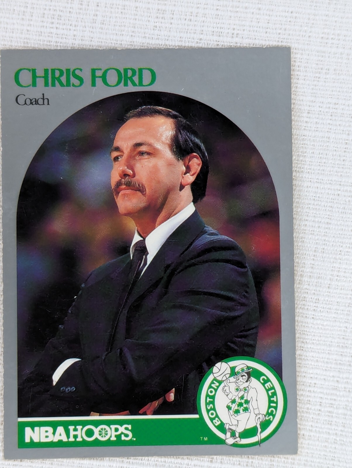 Chris Ford Boston Celtics 1990 NBA Hoops Official Basketball card | eBay