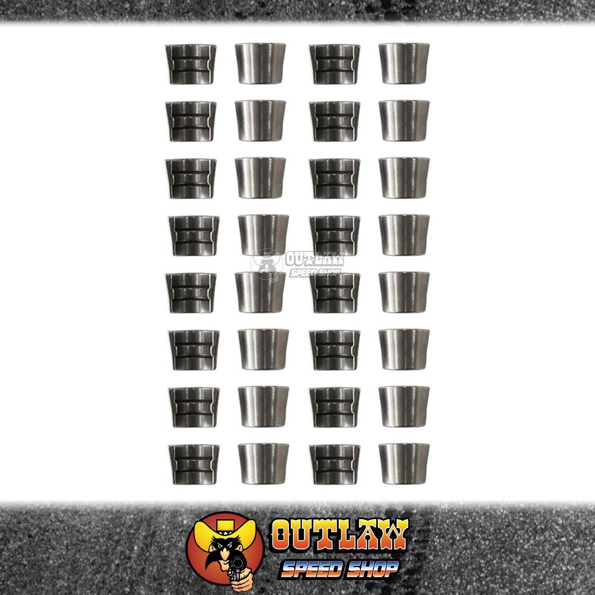 AEROFLOW Valve Locks/Keepers Fits Chev BB with 11/32" Stem Set-32 ...