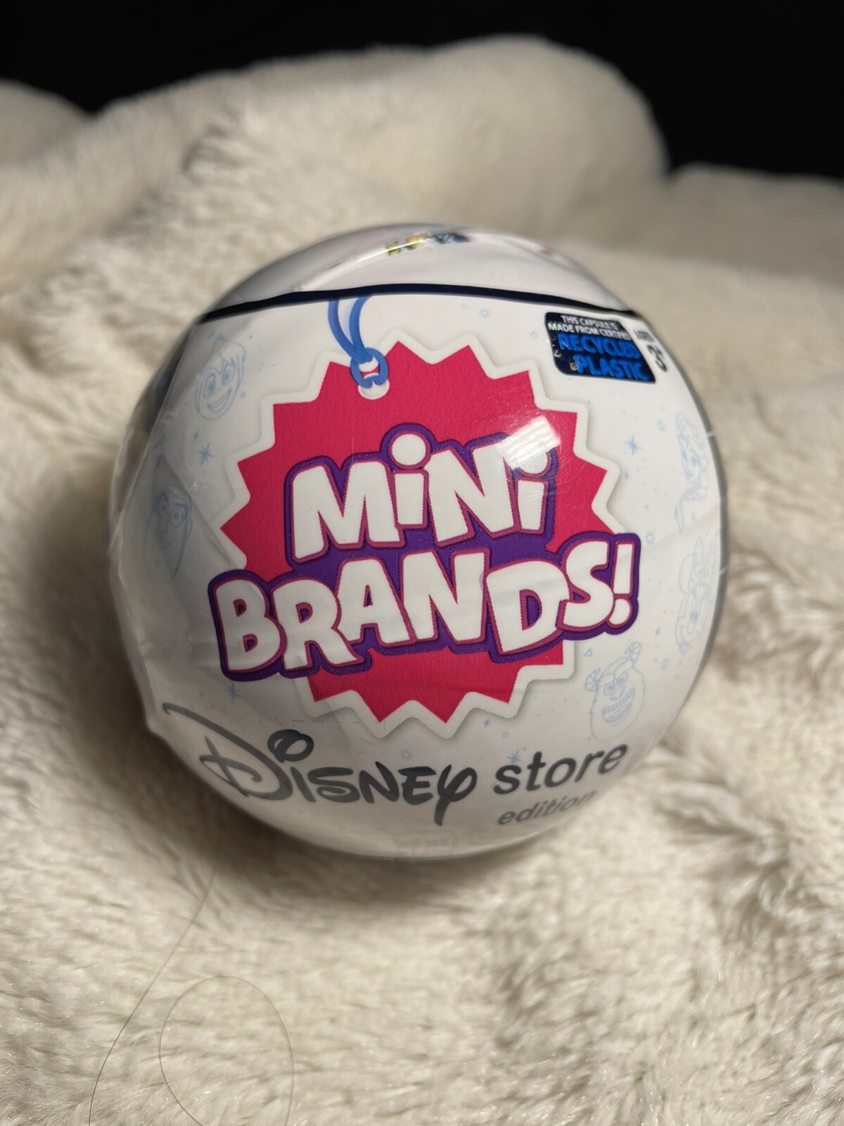 Disney Store Mini Brands 5 Mystery Ball Set Of 4 Princesses Elsa Belle ...