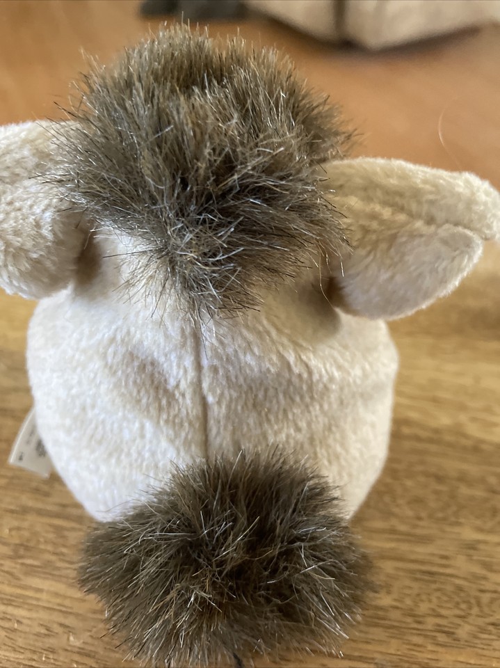 Vintage 1999 Tan Furby Buddies Bean Bag Mini Plush w Brown Eyes. B | eBay