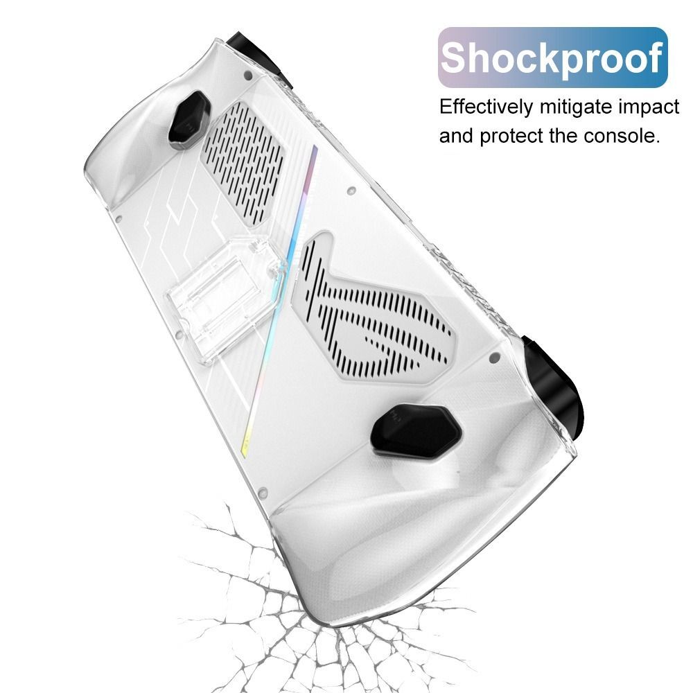 Transparent Back Cover Handheld Console Shell for Asus ROG Ally Desktop ...