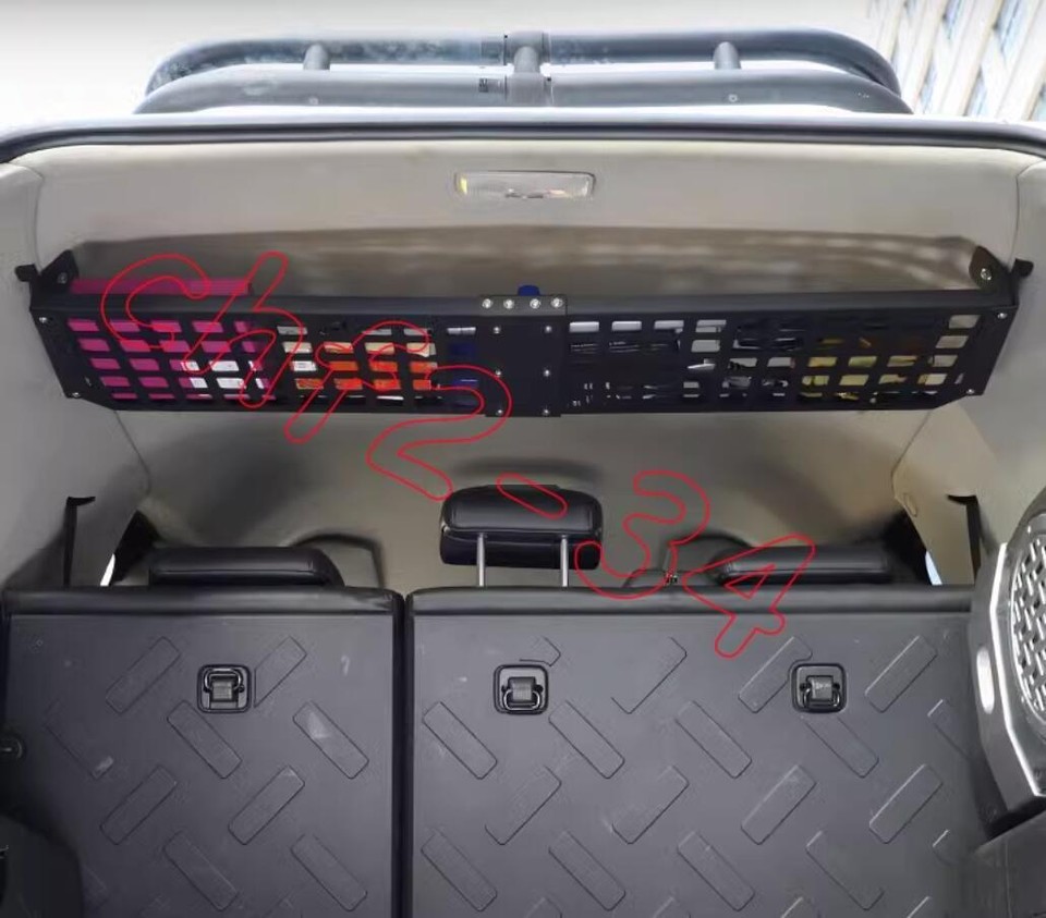 Fits For Toyota FJ Cruiser 2007-2014 Rear Cargo Rack Shelf Luggage ...