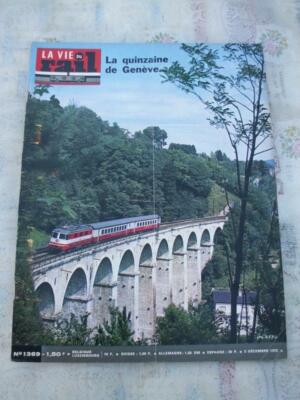 Vie du rail 1972 1369 MAMERS SAINT CALAIS RIBERAC MUSSIDAN CONNERE ...