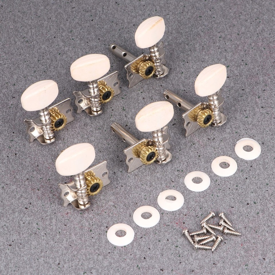 6PCS Acoustic Guitar Unit Knob Special Guitar Tuning Pegs Retro Guitar ...
