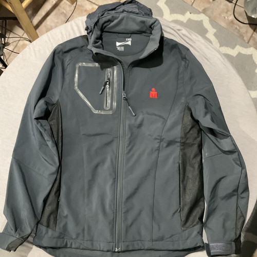 Iron Man Athlete Grey Jacket Zippered Enclosed Hoodie Men’s Medium ...