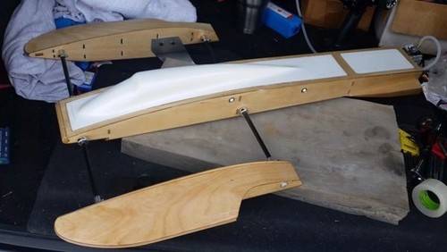 ML Boatworks RSX310 FE: Wood Outrigger Kit with Fiberglass Cowl ...
