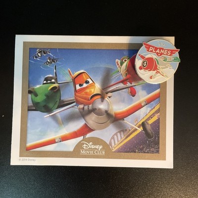 Disney Movie Club Planes Pin With Collectors Card | eBay
