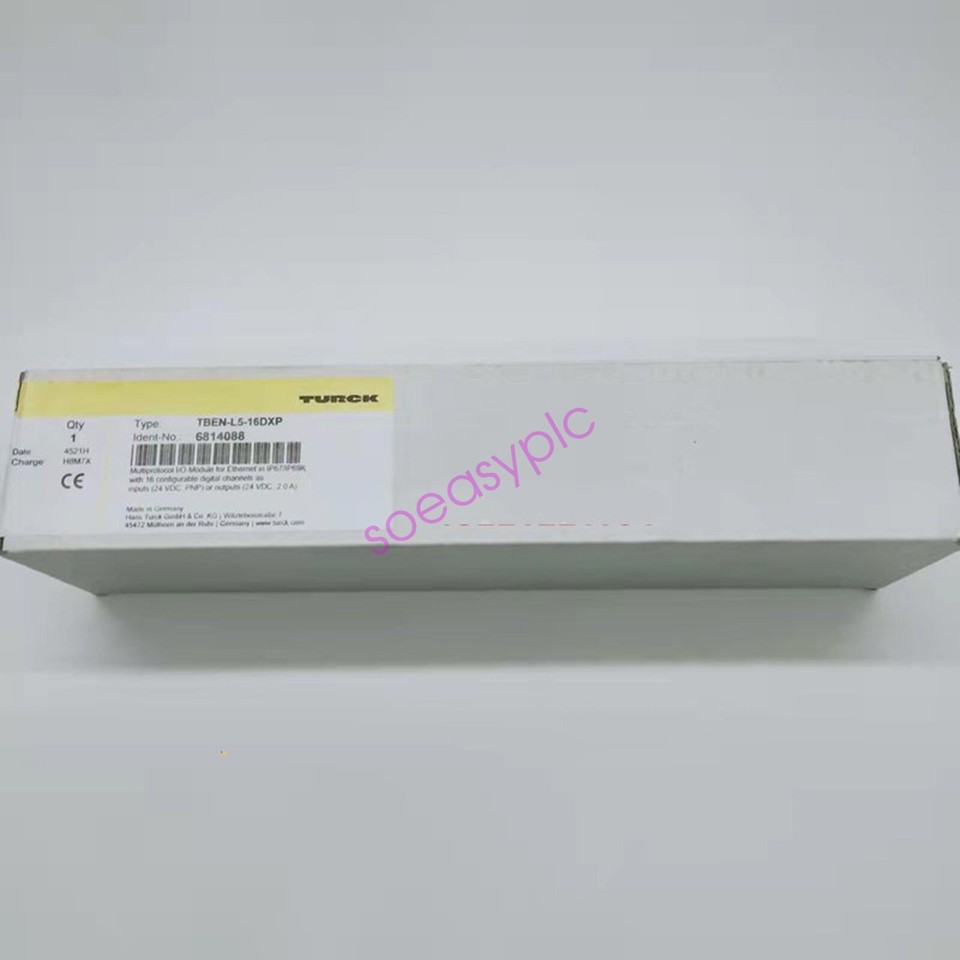 1pc New TURCK TBEN-L5-16DXP 6814088 Multiprotocol I/O Module Fast Ship ...