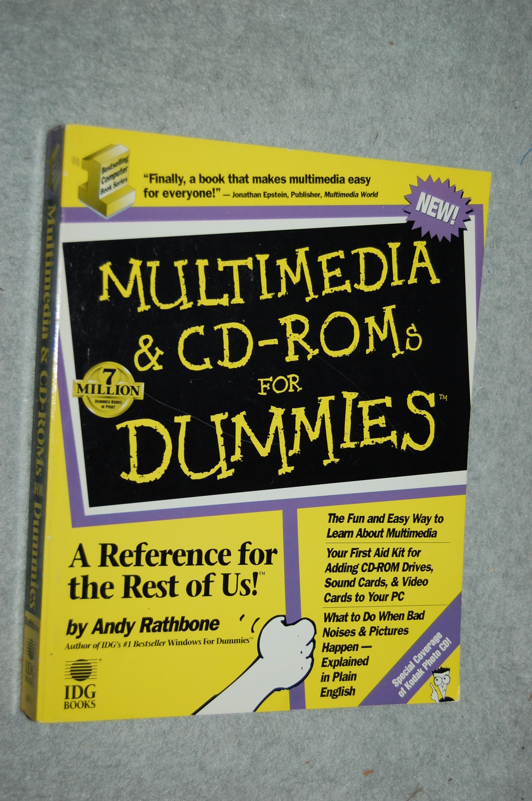 For Dummies Ser.: Multimedia and CD-ROMs for Dummies by Andy. Rathbone ...