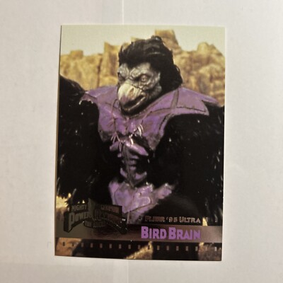 1995 Fleer Mighty Morphin Power Rangers The Movie Retail Bird Brain #69 ...