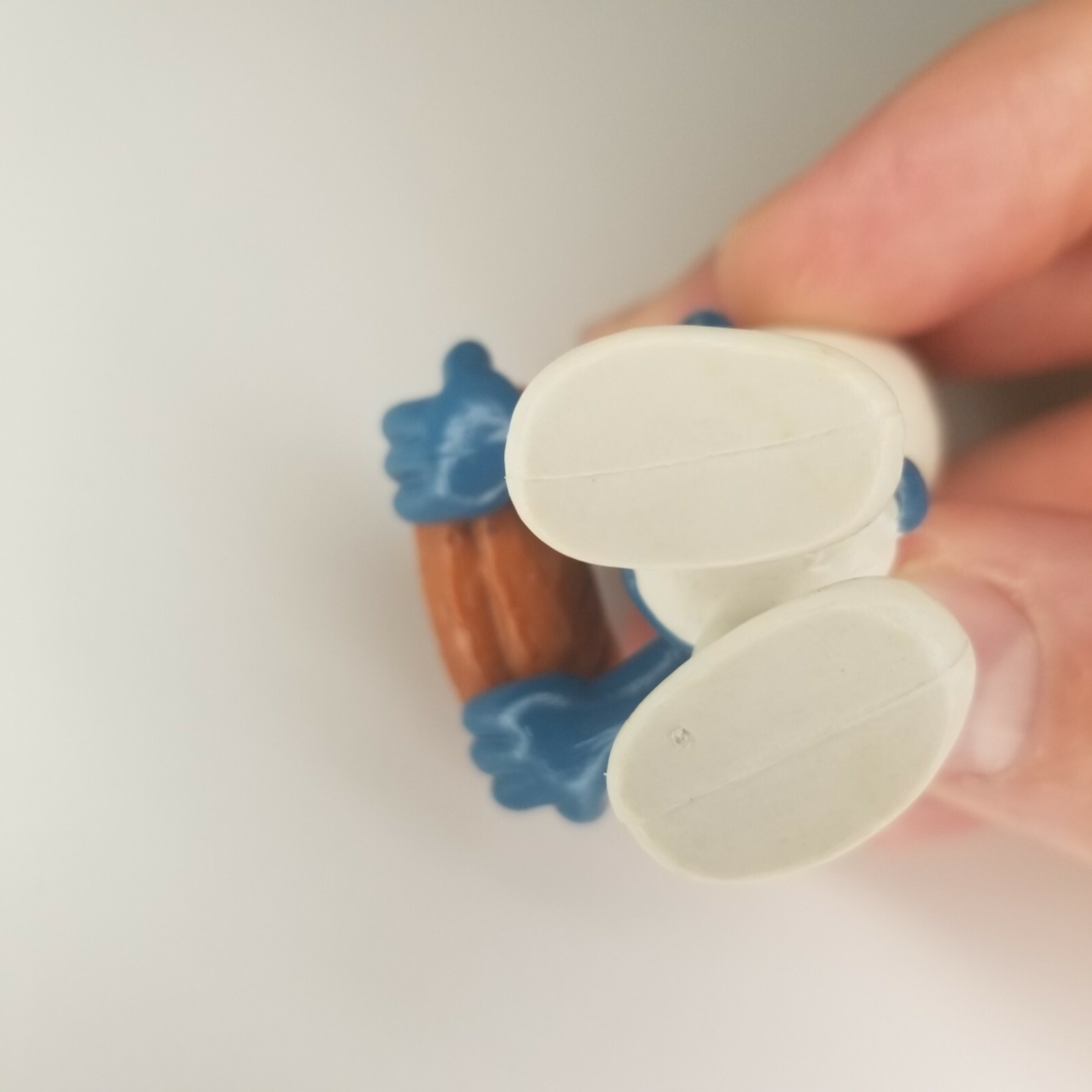 Smurfs 20169 Hot Dog Smurf Vintage Original Figure PVC Toy Figurine 80s ...