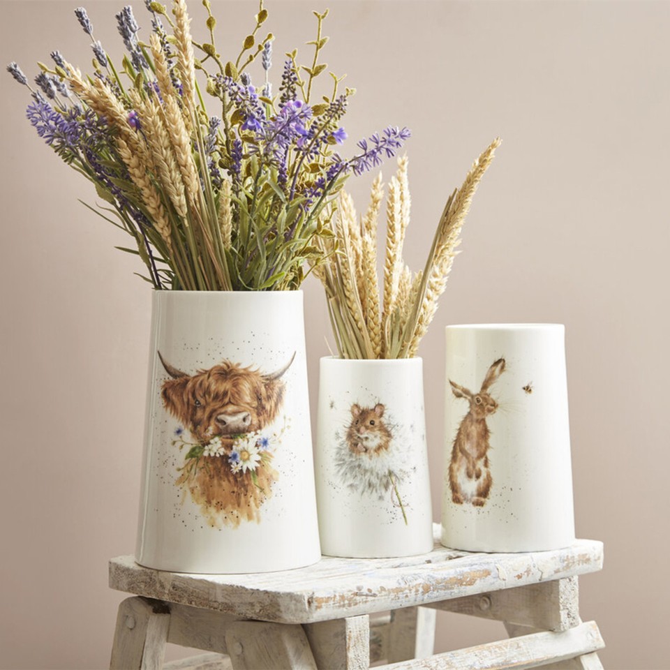 Royal Worcester Wrendale Designs Vase - Dandelion or Hare and The Bee ...
