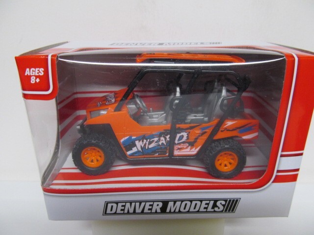 Larger Scale Denver Models - Orange Utility Vehicle | eBay