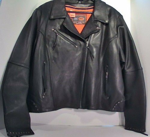 First Classics Leather Jacket Mens 5x Black | eBay