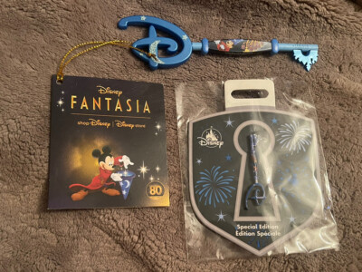 NEW Disney Fantasia Key & Pin Set | eBay UK