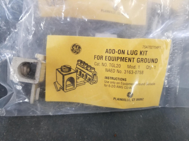 GE TGL20 Add-on Lug Kit for Equipment Ground for sale online | eBay
