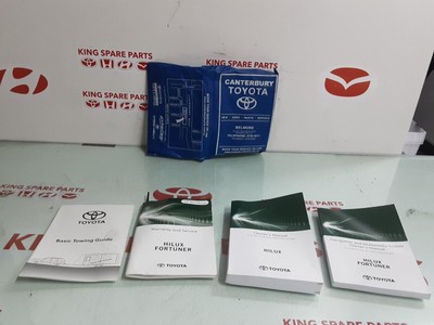 TOYOTA HILUX OWNERS HANDBOOK PETROL, 09/15- 15 16 17 18 19 20 21 22 23 ...