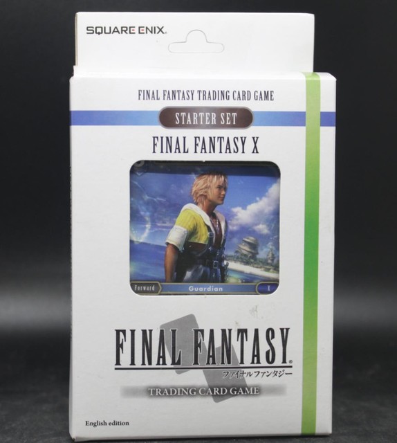 Square Enix Trading Card Game Final Fantasy X Starter Set English Ff10 ...